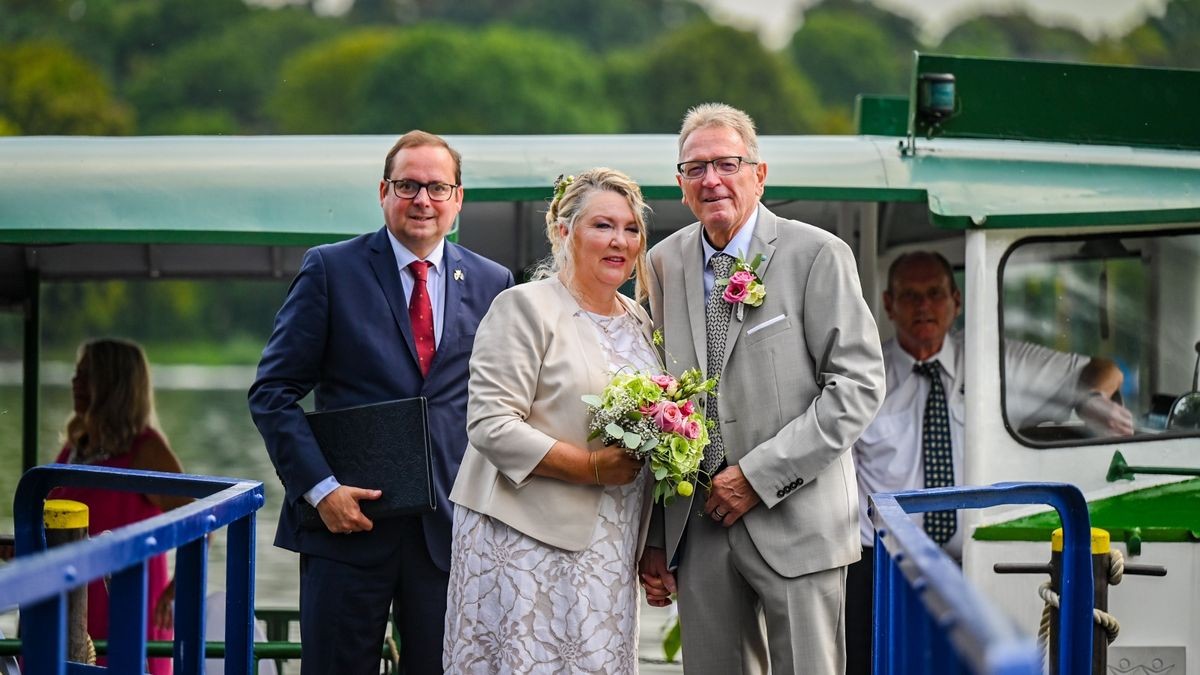 Hochzeit auf dem Baldeneysee: Die schönsten Fotos