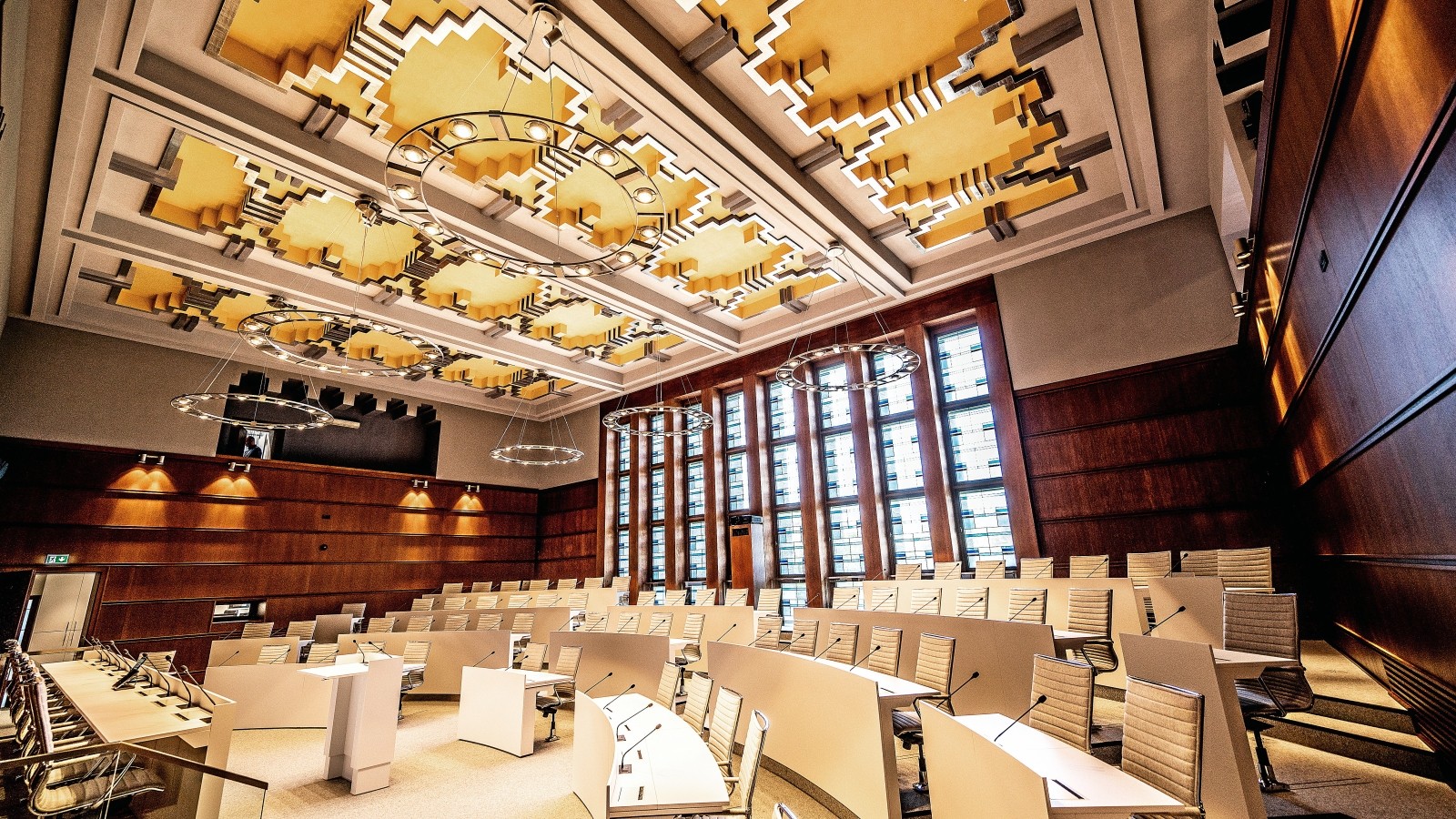 Die schönsten Bilder vom neuen Ratssaal in Oberhausen