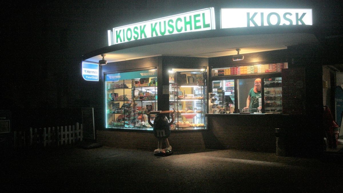 Morgens um fünf auf einen Kaffee am Kiosk in Salzgitter