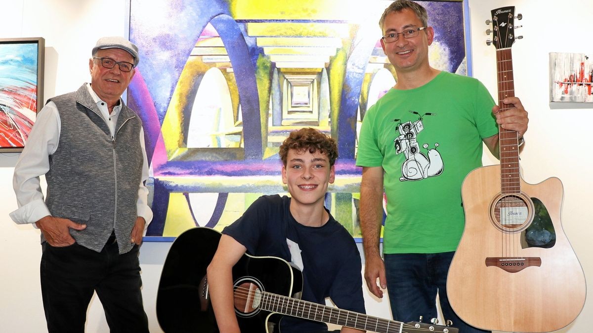 Ausstellung in Saalfeld: Porträts, Abstraktes, Regionales