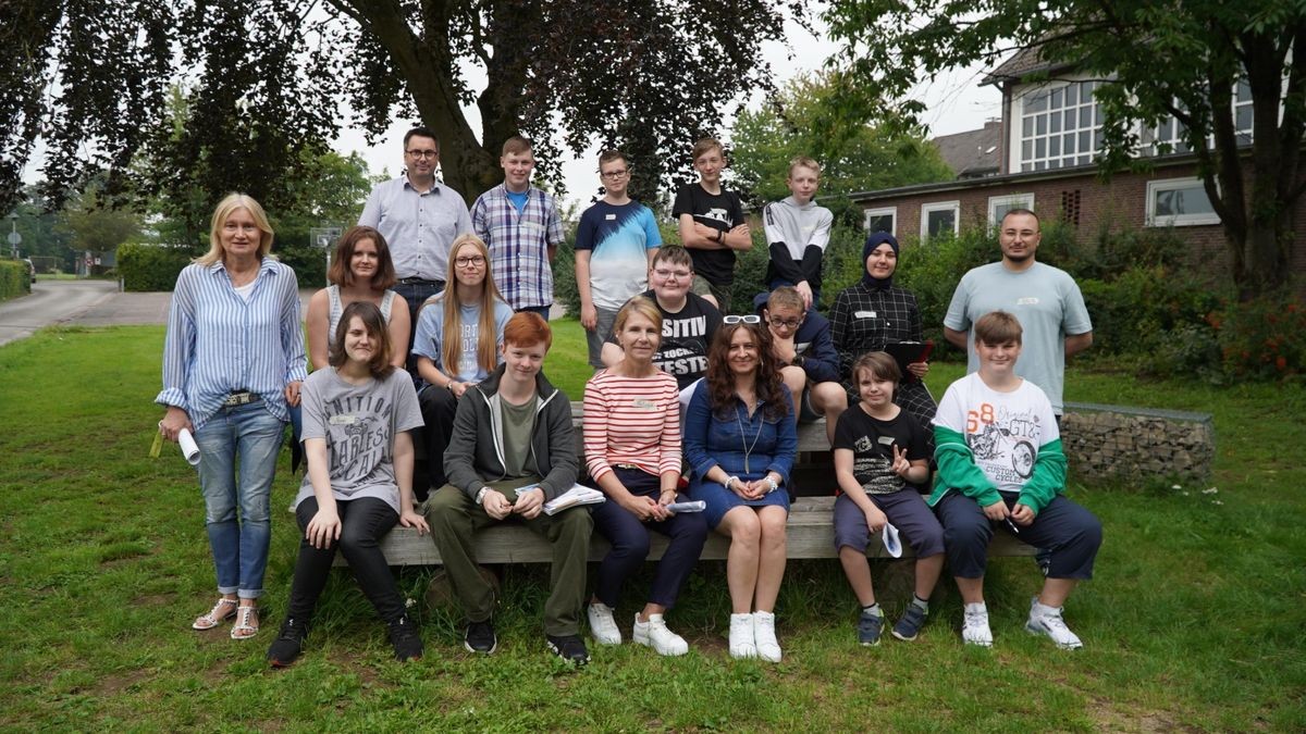 Schüler filtern Stärken und Schwächen der OBS Badenhausen