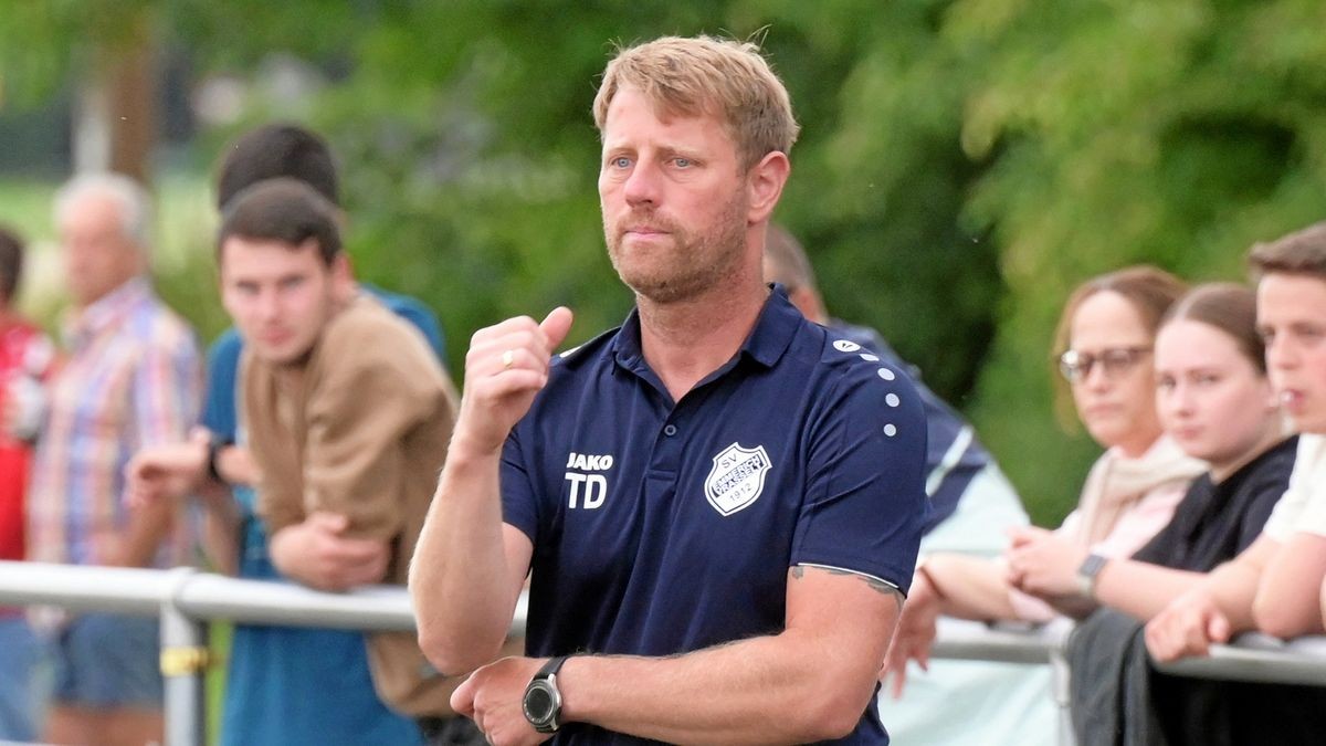 Thomas Driever vom SV Vrasselt vom 1:2 weiterhin enttäuscht