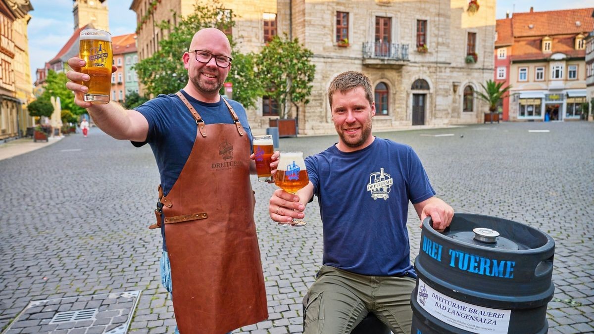 40 Biere plus zum Biermarkt in Bad Langensalza