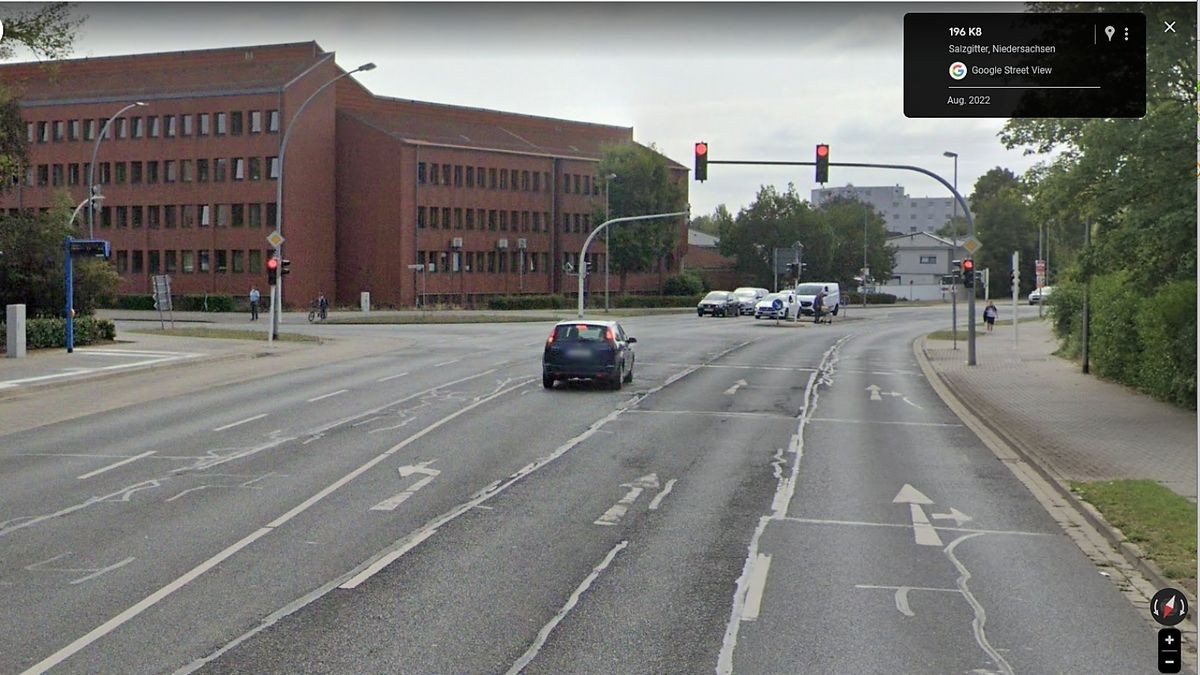 Auf einen Rundgang durch Salzgitter mit Google Street View