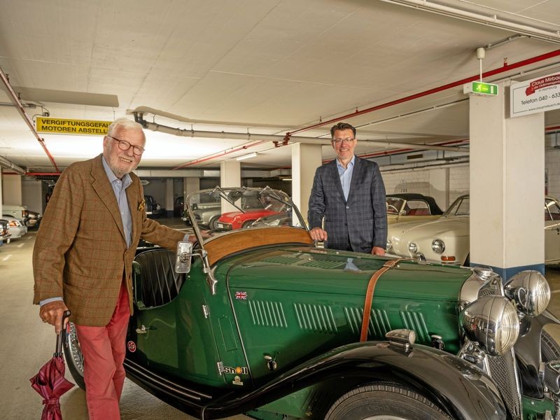 Mercedes, Porsche, Ferrari: Oldtimer-Legende Claus Mirbach gibt Steuer ...