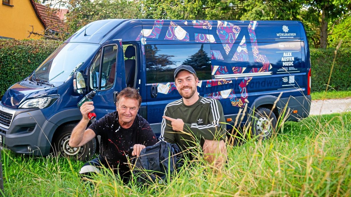 Mühlhäuser Musiker fährt im selbstgebauten Wohnmobil bis in die Mongolei