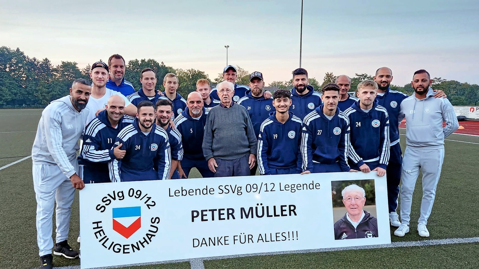 SSVg Heiligenhaus: Lebende Legende erhält eigene Werbebande