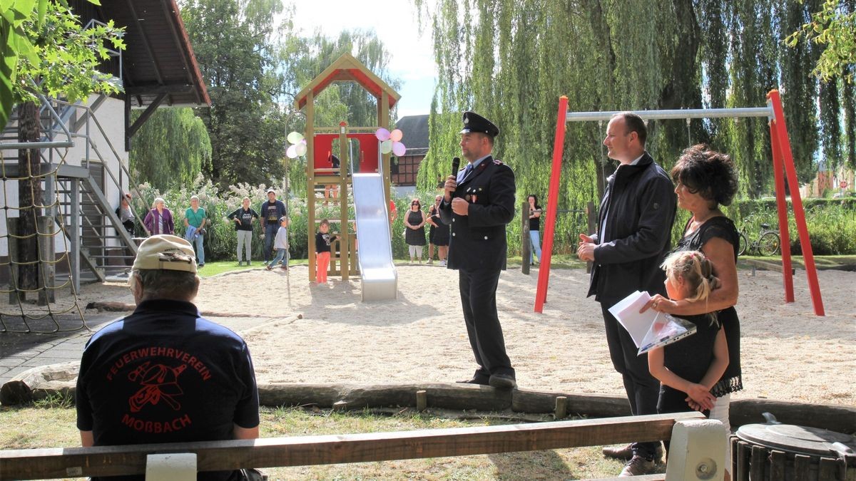 Spielplatz in Moßbach hat eine eindrucksvolle Geschichte