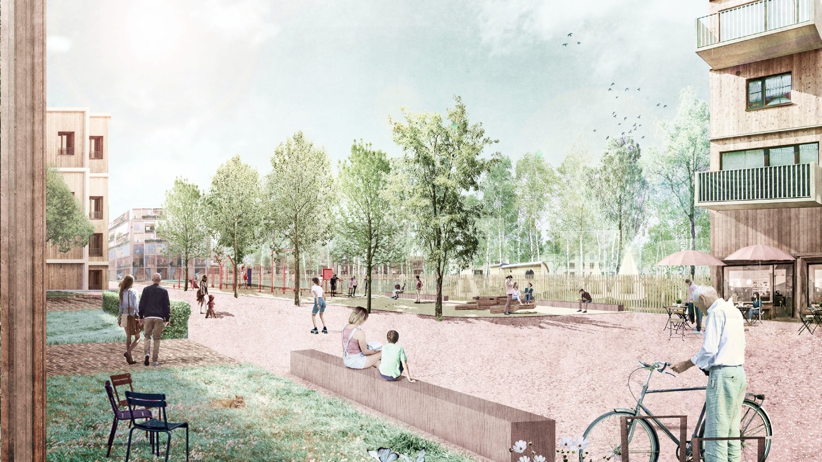 Buch Am Sandhaus: Weiteres Großprojekt soll kommen