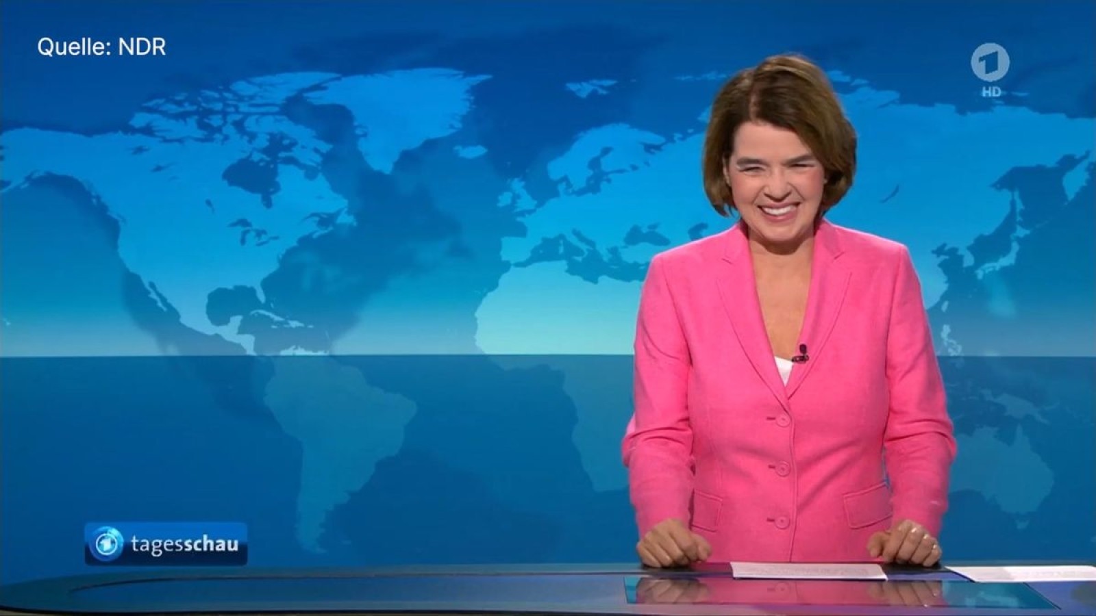 «Das tut mir jetzt echt leid»: Lachflash bei «Tagesschau»-Sprecherin Susanne Daubner