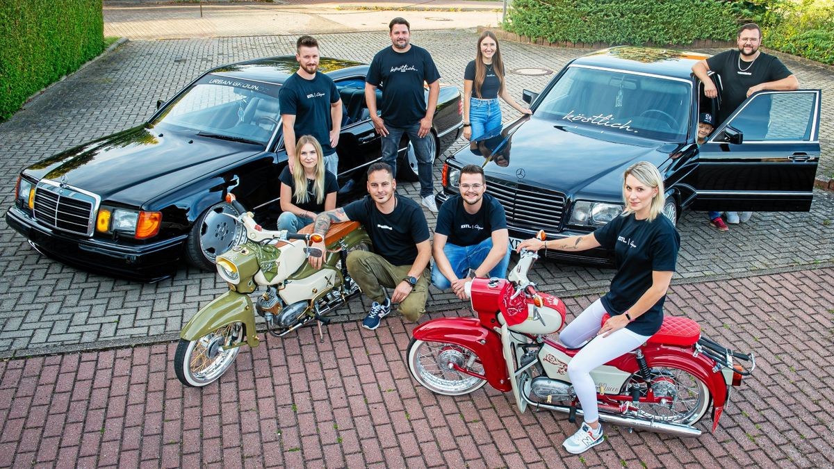 Tuningfreunde aus dem Unstrut-Hainich-Kreis und ihre Schätzchen: Simson ...