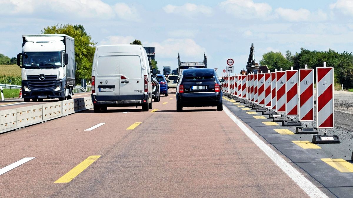 Anschlussstelle Gera-Langenberg auf A4: Autobahngesellschaft muss Vollsperrung verlängern