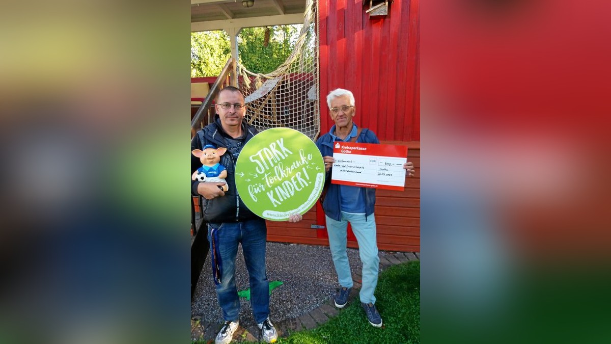 Kleingartenverein sammelt mit „Phrasenschwein“ für das Kinder- und ...