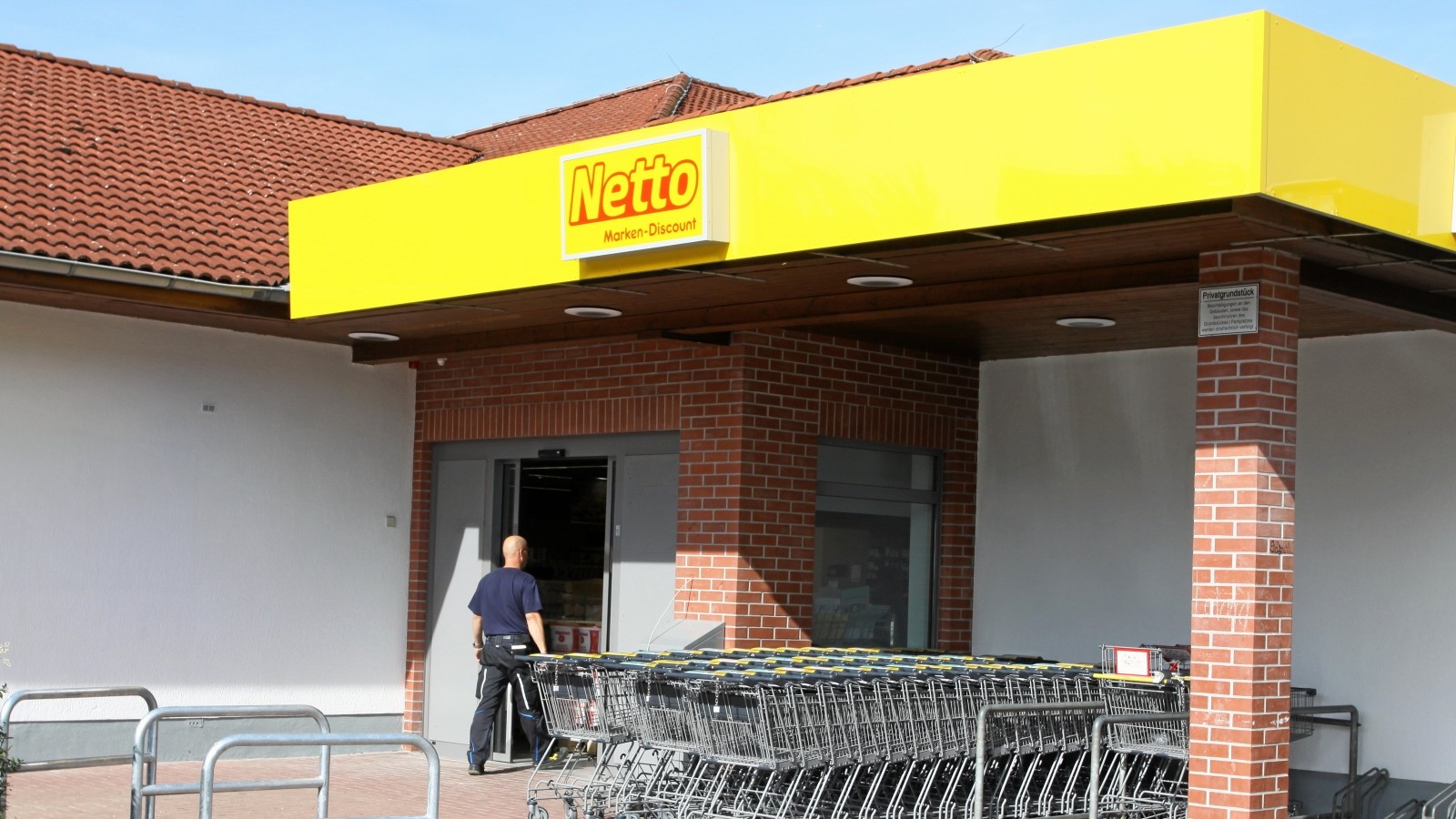 Umzug nach Brand: Start für die neue Netto-Filiale in Kahla