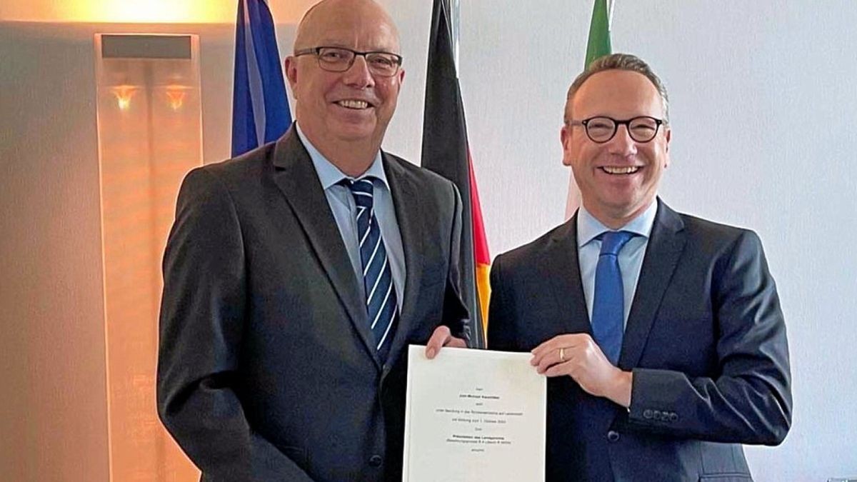 Siegen: Jost-Michael Kausträter ist Chef des Landgerichts