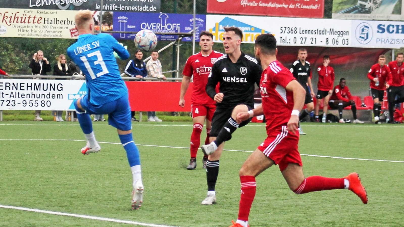 Viel Kampf und Krampf beim 1:1 des FC Lennestadt gegen Lünen