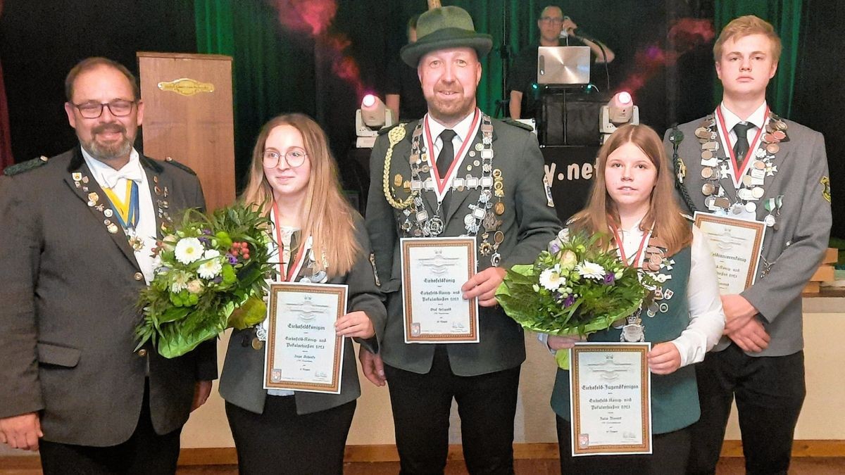 Schützen aus dem gesamten Eichsfeld suchen ihre Könige