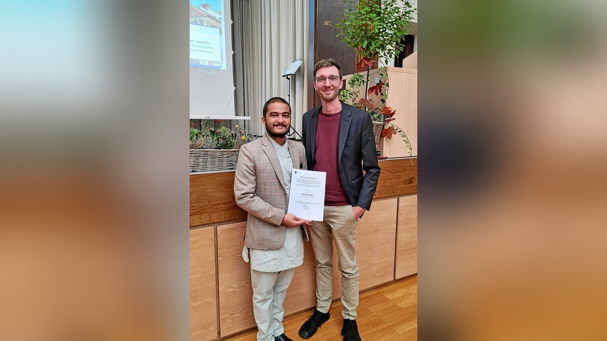 Das ist „hip“: Student aus Nepal erhält Preis in Nordhausen