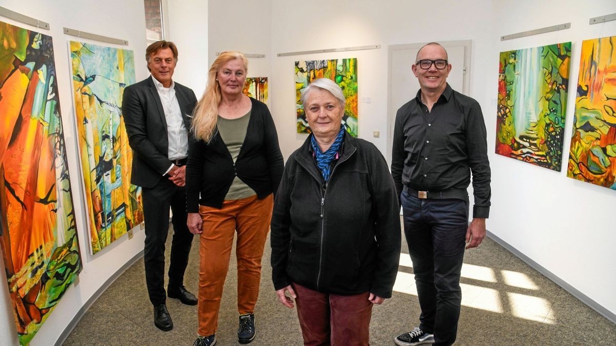 Kunst im Wasserturm Wesel: Wie drei Künstler die Natur sehen