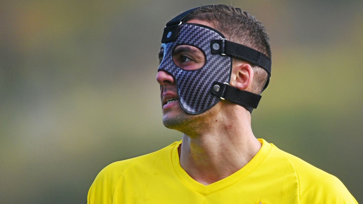 Warum Justin Schau vom FC Carl Zeiss Jena wieder zum Maskenmann wird