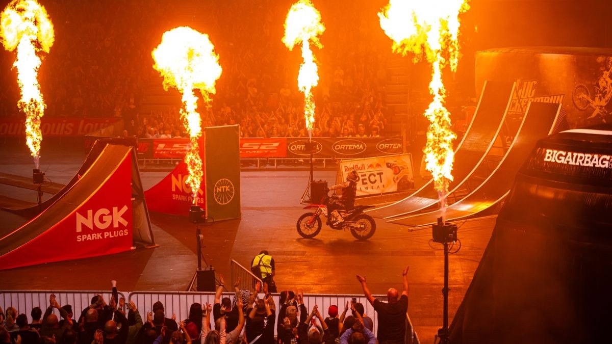 Fotos vom Extremsport-Event "Go big or go home" mit Luc Ackermann in ...