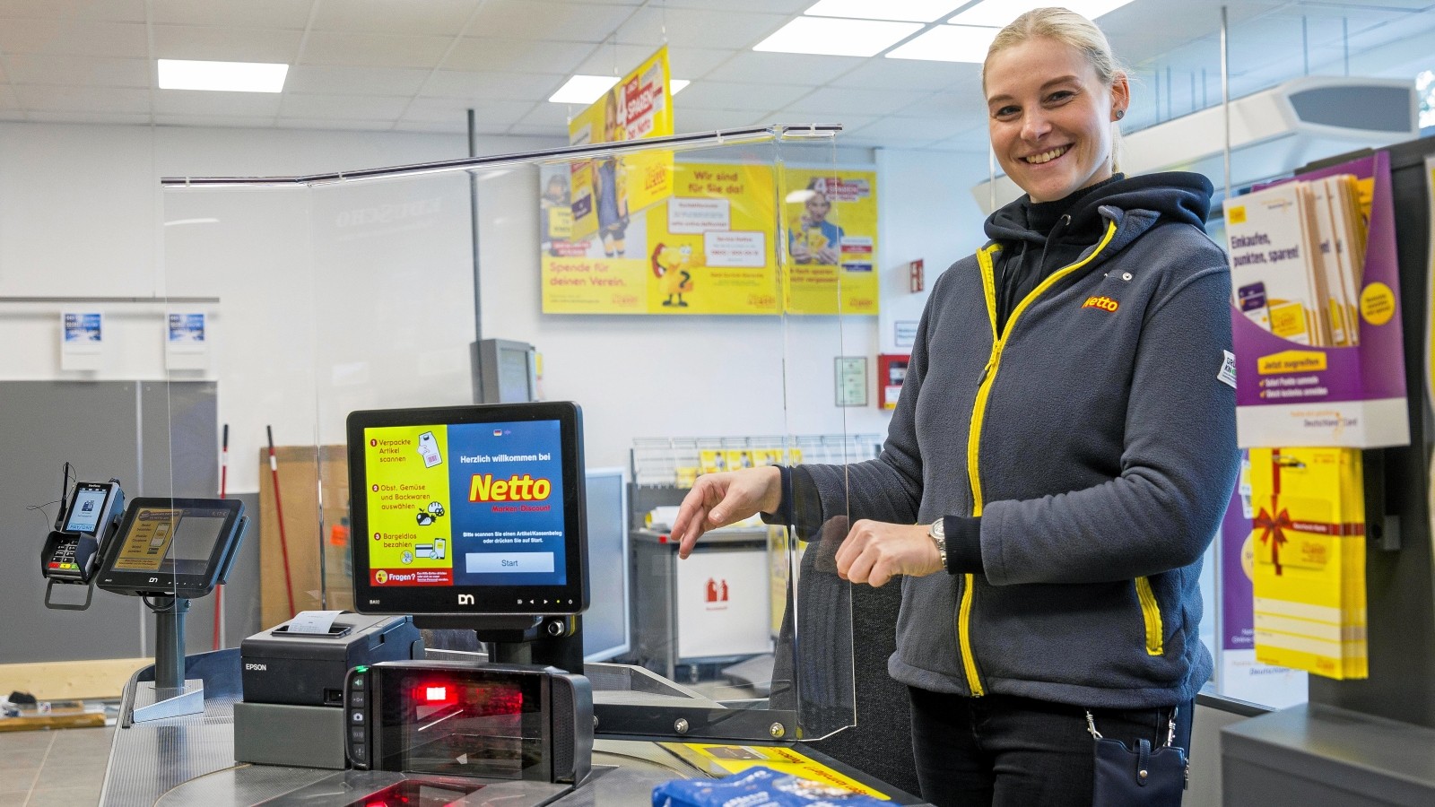 Modernisiert: Netto öffnet wieder am Crengeldanz in Witten