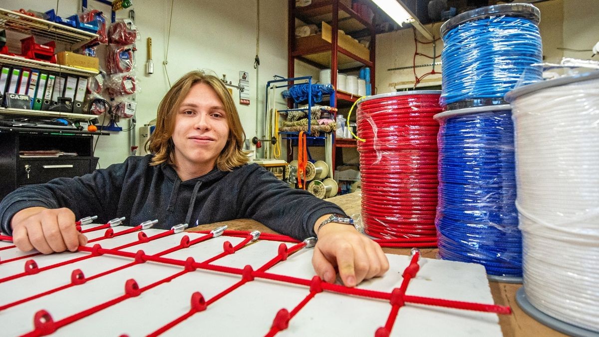 Historischer Moment: Einziger Seiler-Azubi Thüringens tritt in ...