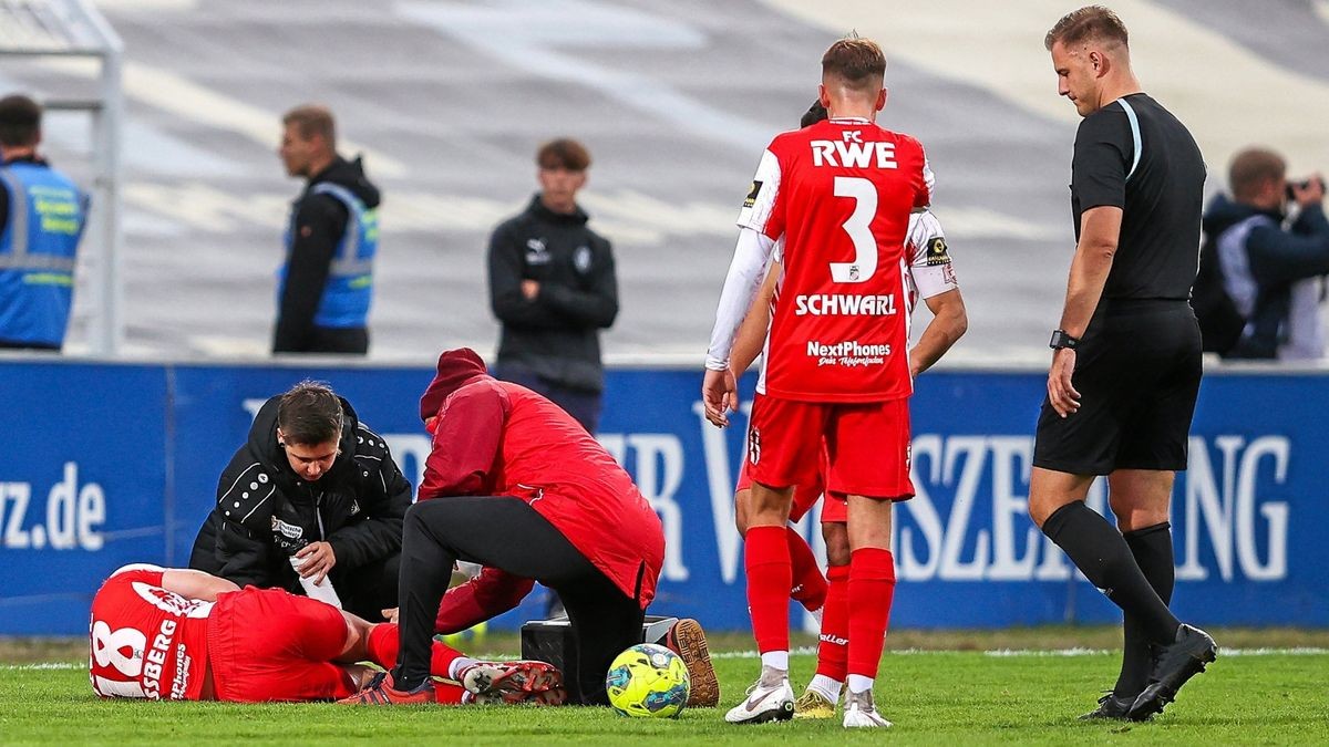 Verdacht bestätigt: Robbie Felßberg fehlt dem FC Rot-Weiß Erfurt monatelang