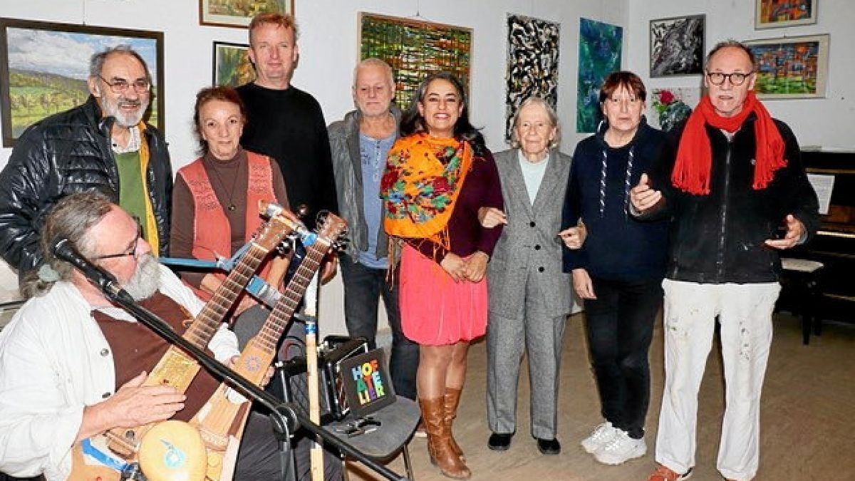 Hofatelier Niedergrunstedt: Gemeinschaftswerk in 1000 Farben