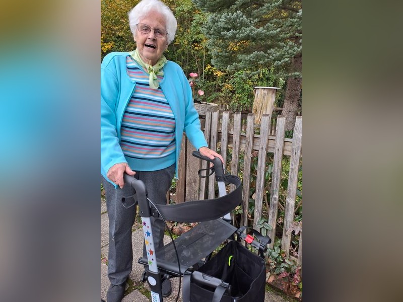 So sieht Omas Rollator jetzt aus