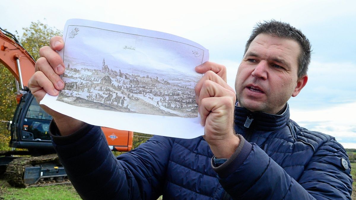 Erster Spatenstich auf dem Buttstädter Lerchenberg