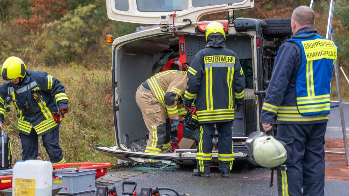 Ein Schwerverletzter bei Unfall im Weimarer Land