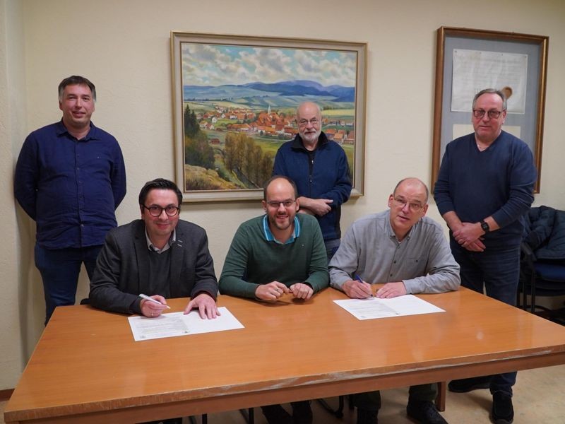 Schüler der OBS Badenhausen erleben Dorfgeschichte hautnah