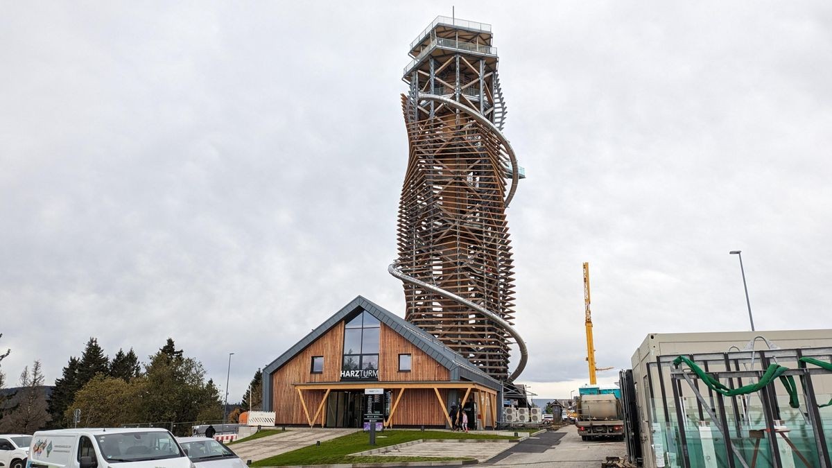Harzturm: Rutsche auf Sicherheit geprüft – was ist bei Nässe?