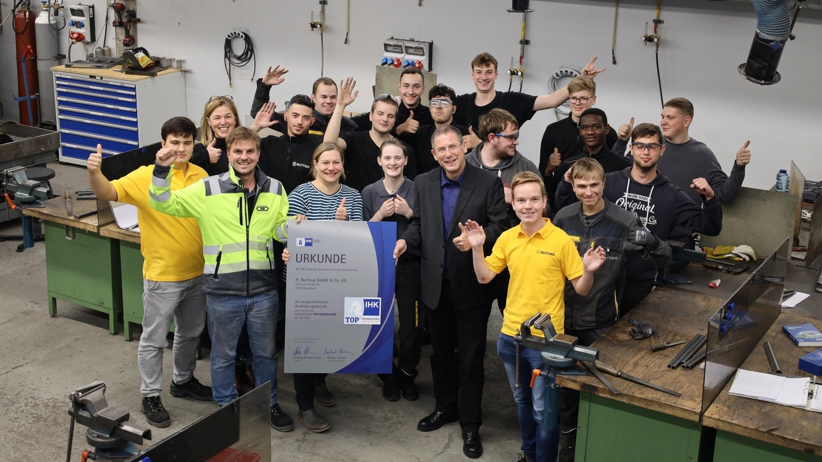 Kammer: Butting in Knesebeck ist ein Top-Ausbilder