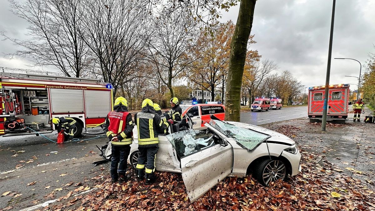 Gelsenkirchener schwebt nach schwerem Unfall in Lebensgefahr