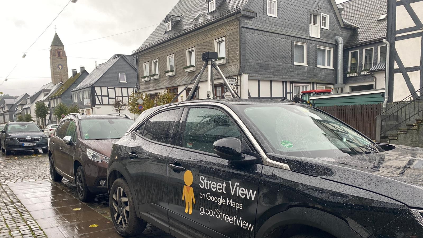 Schmallenberg: Kamera-Wagen „Google Street View“ unterwegs