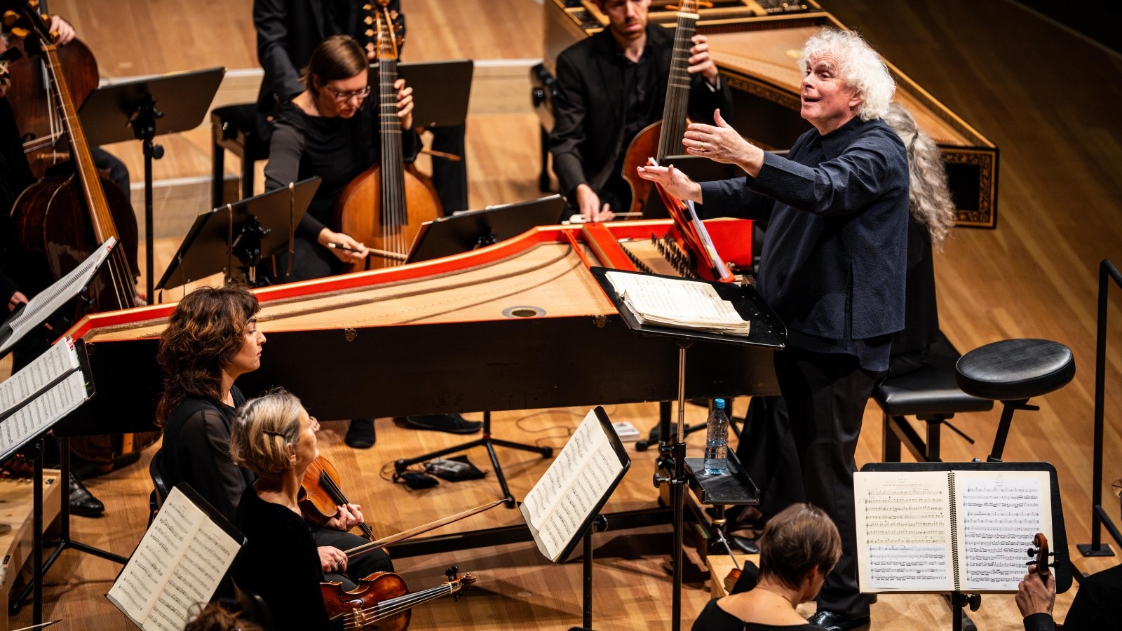 Elbphilharmonie: Simon Rattle und Kozená auf Hamburger Betriebsausflug