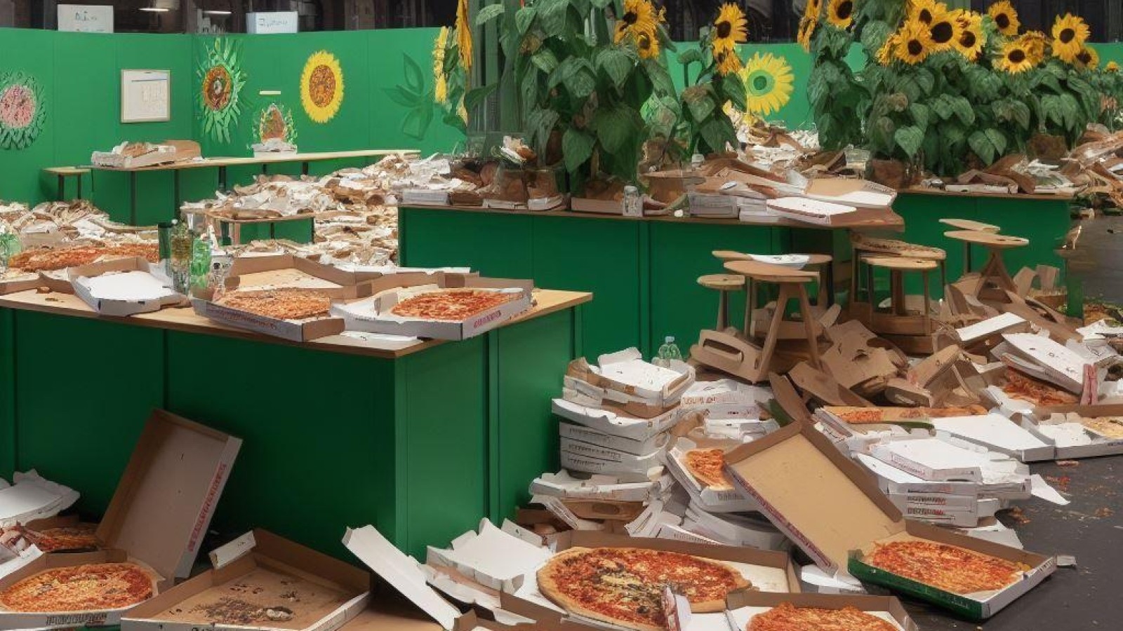 Grüne kontern angebliche Pizza-Posse – Humor und Hass im Netz