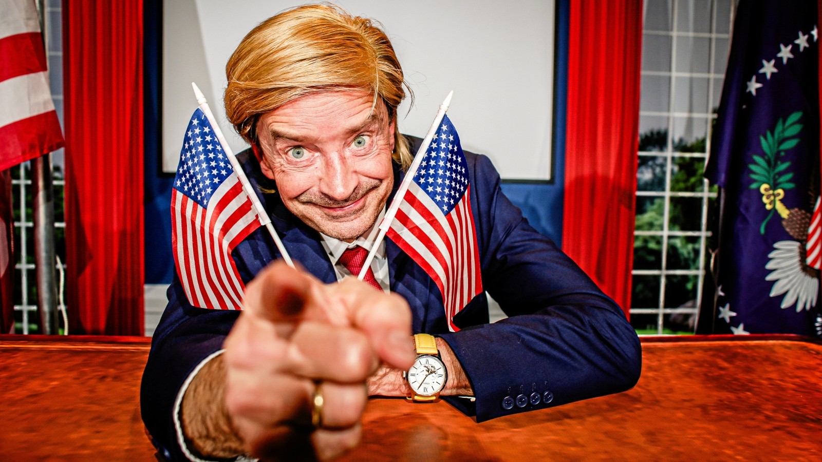 Ronald Crump: Herner veralbert Donald Trump – aber ernsthaft