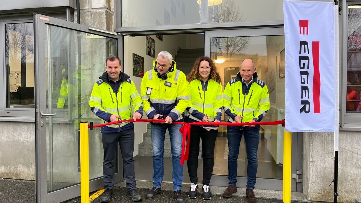 Egger eröffnet in Brilon neue Ausbildungswerkstatt