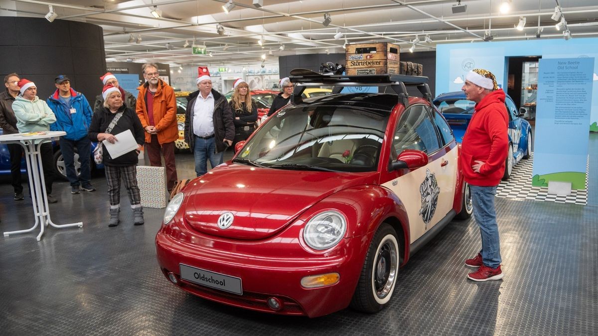 New Beetle Oldschool im Automuseum Wolfsburg übergeben