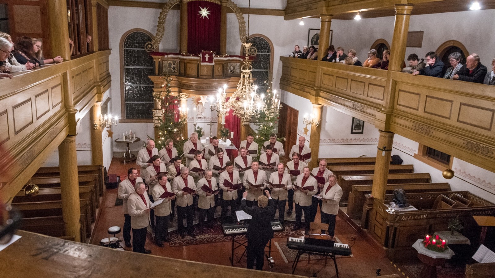 „Der Klang der Weihnacht“: Männergesangverein gibt Konzert in Holzsußra