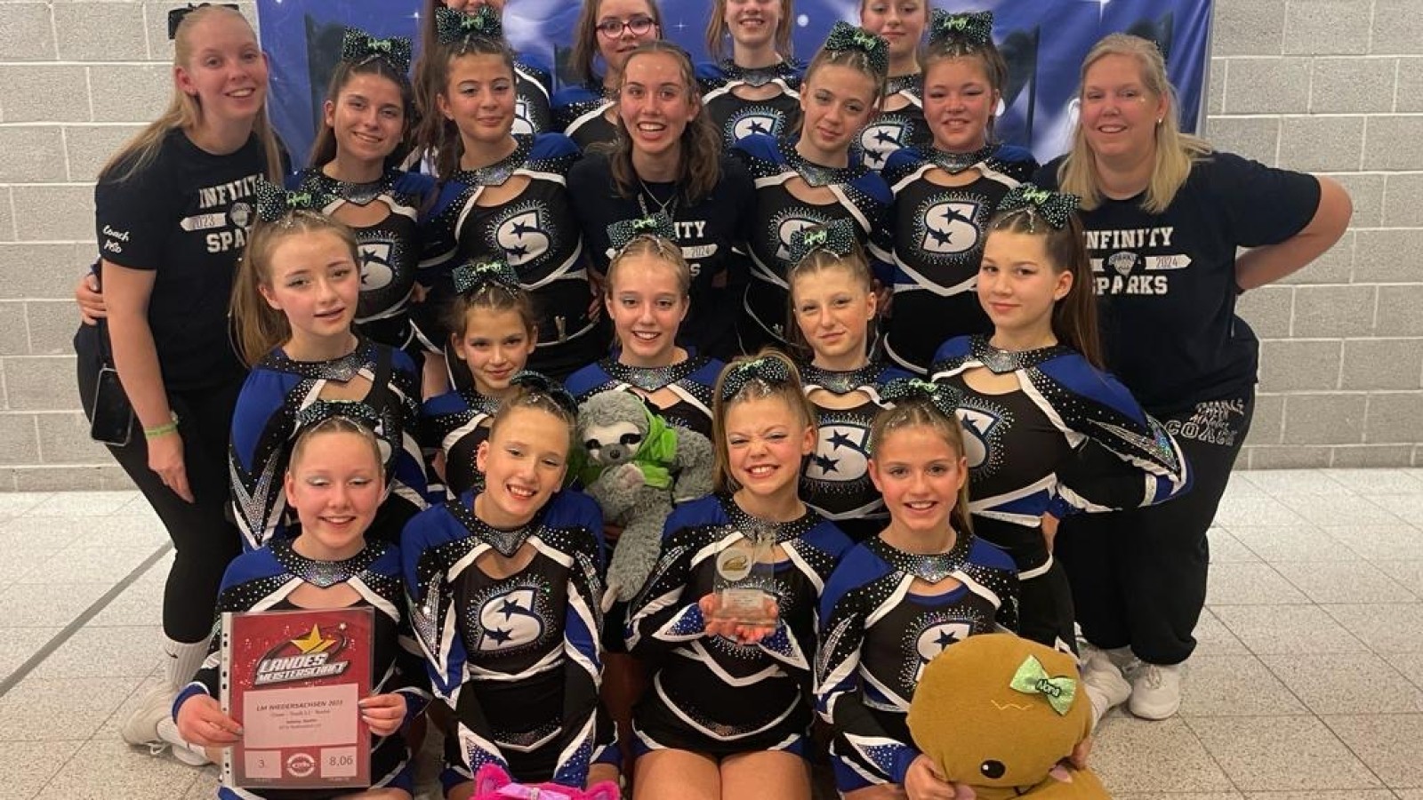 „Infinity Sparks“ des MTV Wolfenbüttel holen Bronze