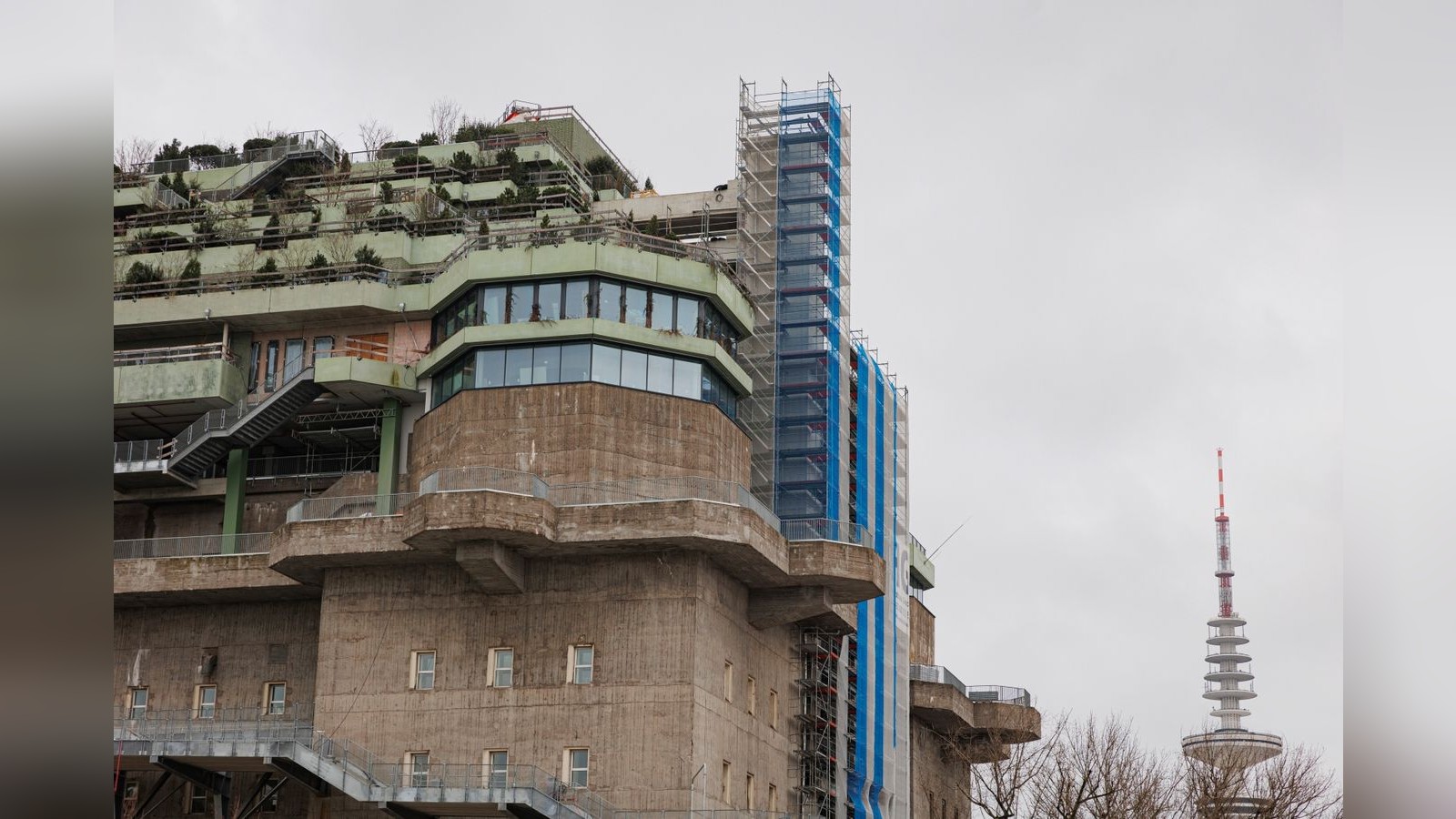 Das wird das Hotel im Bunker auf dem Heiligengeistfeld