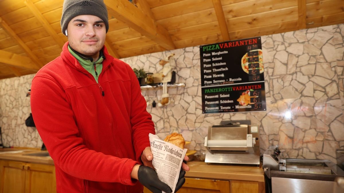 Auf dem Wolfsburger Weihnachtsmarkt werden auch Veganer satt