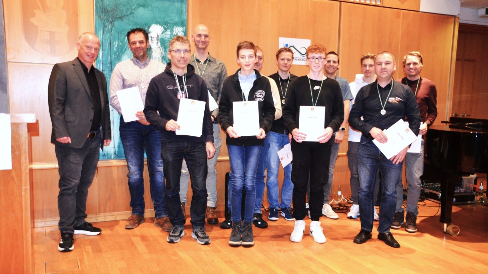 Gemeinde Wenden feiert ihre Sportler