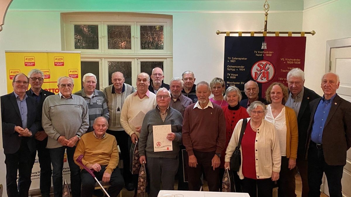 Sportverein, in dem einige bereits 75 Jahre dabei sind