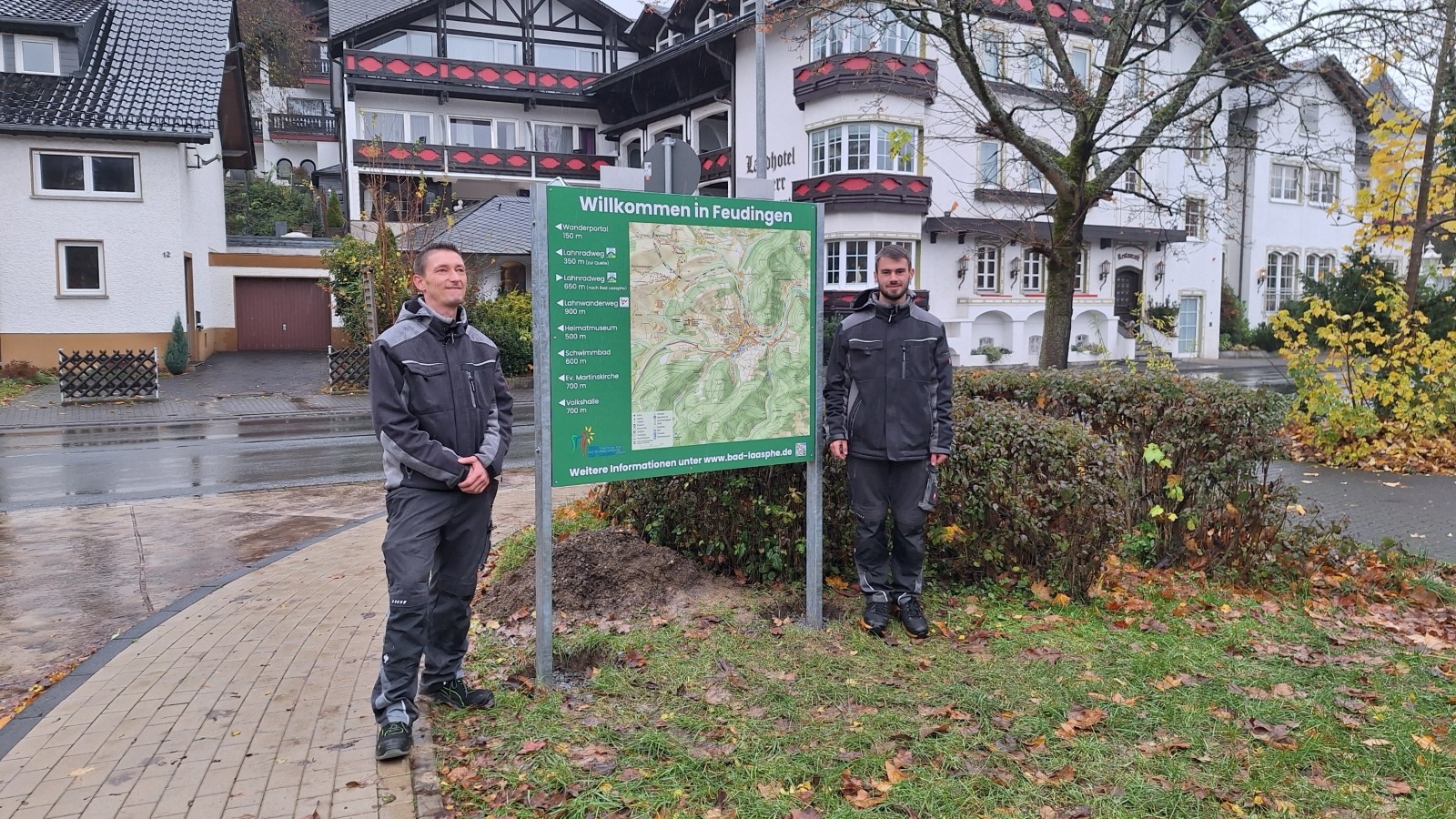 Neue Infotafeln für Bad Laasphe und Feudingen