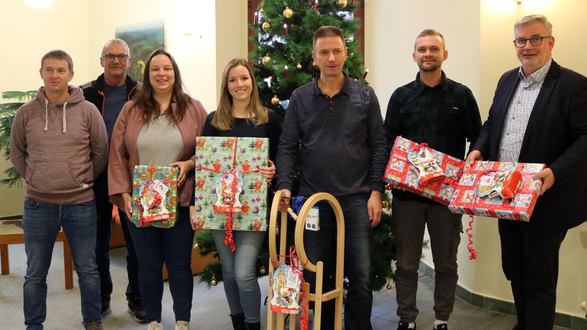 Spenden von Firmen aus Nordhausen sorgen für leuchtende Kinderaugen